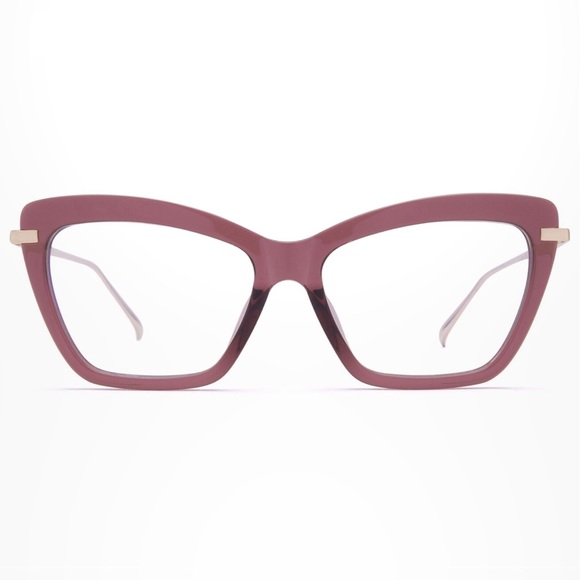 Diff Eyewear | Accessories | Diff Mila Bluelight Glasses Mulberry Mauve ...